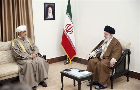 Oman S Sultan Arrives In Tehran For Talks With Iranian President Top