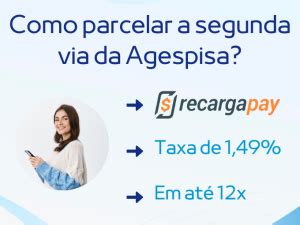 Como tirar segunda via AGESPISA Consultar débitos 2 via