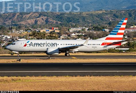 N324RA Boeing 737 8 MAX American Airlines Cristian Quijano