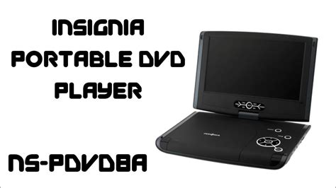 Insignia Portable DVD Player Review NS PDVD8A YouTube