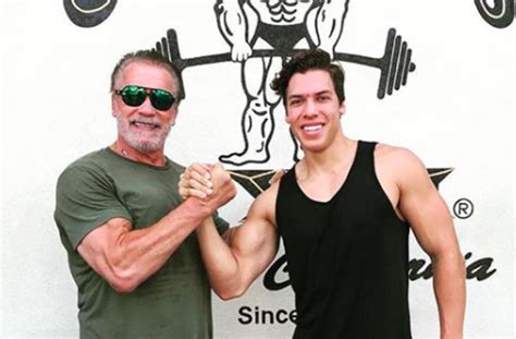 Arnold Schwarzenegger Gushes About Son Joseph Baena As He Gets Into