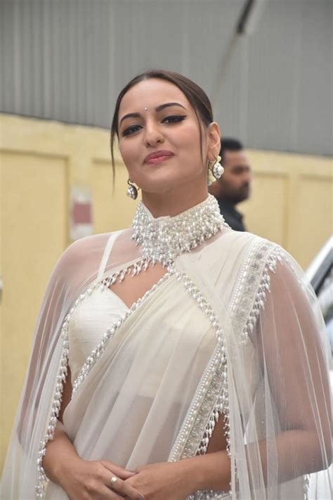 Sonakshi Sinha Backless Saree