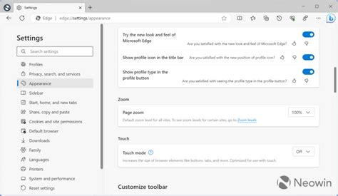 Microsoft Edge Dev 117020241 Is Out With Touch Mode And Fixes Neowin