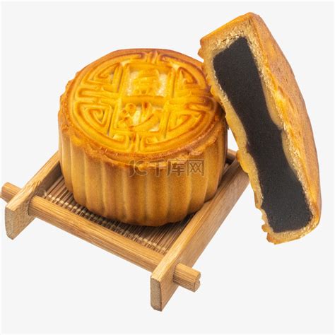 中秋节豆沙月饼素材图片免费下载 千库网