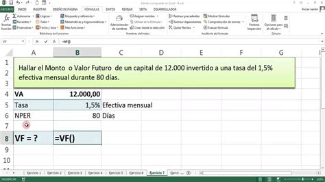 Como Calcular Intereses En Excel Image To U
