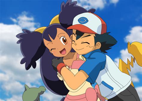 Iris And Ash Kiss