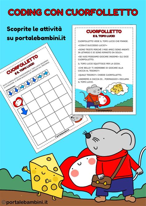 Cuorfolletto e il topo Lucio unità didattica portalebambini it Map