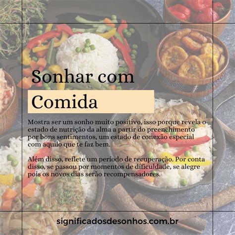 Sonhar Comida Veja Os Seus Significados Significados De Sonhos