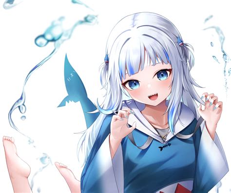 Virtual Youtuber Hololive Gawr Gura Hd Wallpaper Hd Wallpapers The