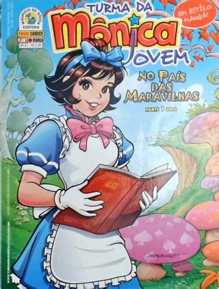 Revista Turma da Mônica Jovem No País das Maravilhas Maurício De