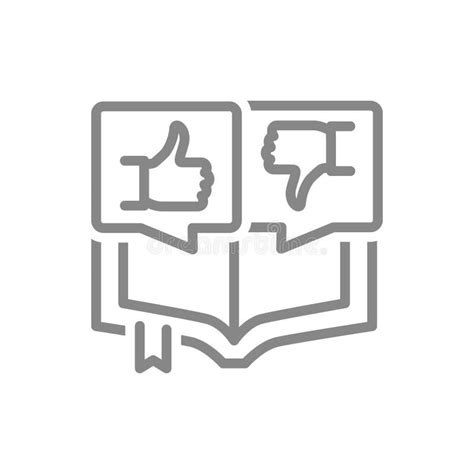 Open Boek Met Als Doel En Afwijkend Van Het Lijnpictogram Van