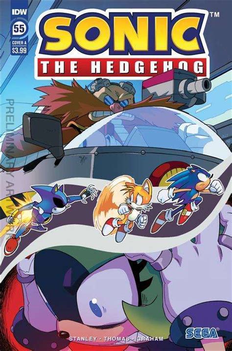 Sonic The Hedgehog Idw A Vf Nm Idw Comic Books Modern Age