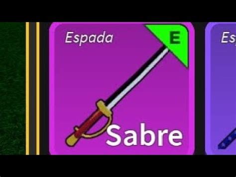 COMO PEGAR A ESPADA SABRE NO BLOX FRUITS YouTube