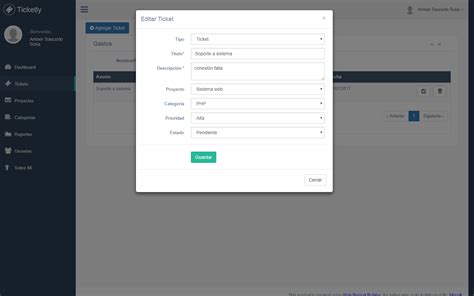 C Digo De Php Sistema De Tickets Y Soporte Con Php Y Mysql