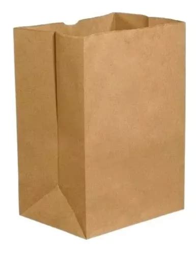 Saco De Papel Kraft De Delivery Sos Liso G C Frete Gr Tis