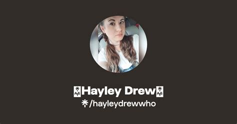 Hayley Drew Instagram Tiktok Linktree