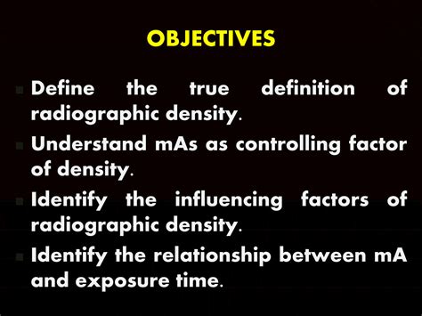 Solution Lec Radiographic Density Midterm Studypool