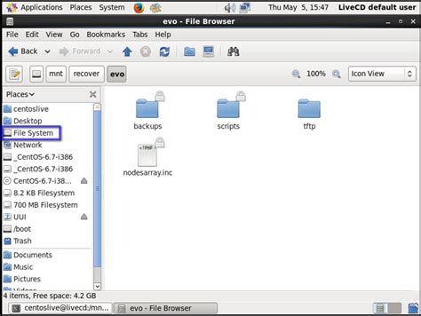 How To Mount Linux Filesystem From A Live CD And Copy A Backup