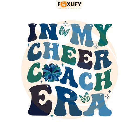 In My Cheer Coach Era SVG Funny Cheer Mom SVG File For Cricut