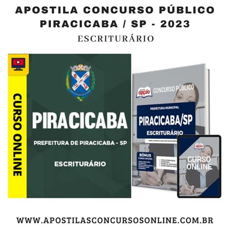 Apostila e Curso Online Preparatórios Concurso Prefeitura Municipal de