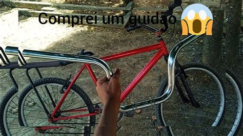 comprei um guidão para minha bike montadinha YouTube