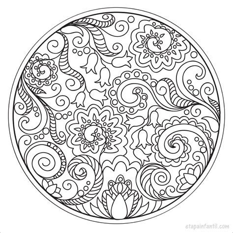 Mandalas Para Imprimir Y Colorear 3 Etapa Infantil