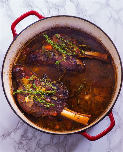 Slow Braised Lamb Shanks Cooking Maniac