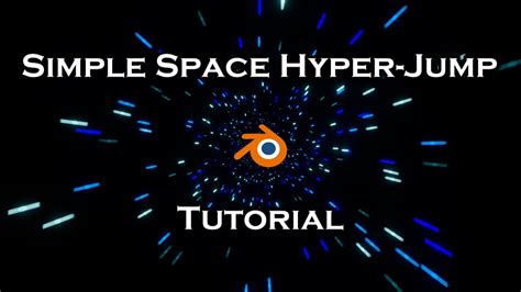 Looping Hyper Jump Animation Blender Tutorial Youtube