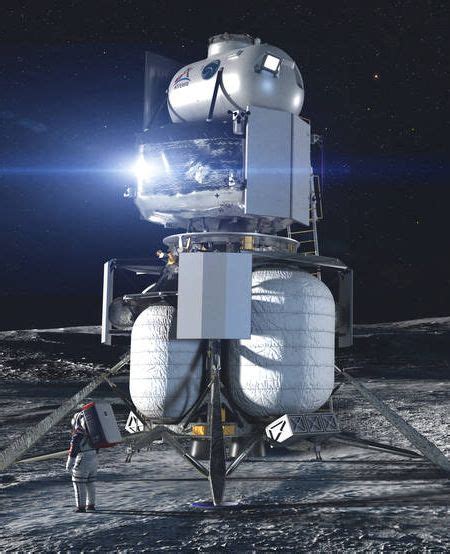 Blue Origin National Team Moon Lander Blue Origin Space Projects