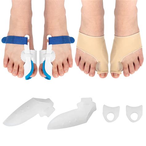 Correcteur D Orteils Orthèse Hallux Valgus Séparateurs et Gel Traiter