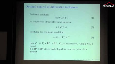 a ioffe variational analysis view of necessary optimality conditions 15 05 2015 youtube