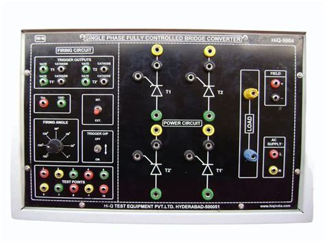 Single Phase Fully Controlled Bridge Converter Hiq At Rs