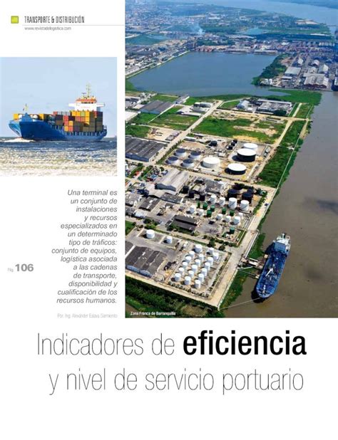 PDF Indicadores De Eficiencia Portuaria I DOKUMEN TIPS