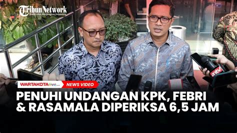 Penuhi Undangan Kpk Febri Diansyah Dan Rasamala Selesai Diperiksa Kpk