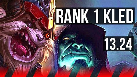 Kled Vs Yorick Top Rank Kled Tr Challenger
