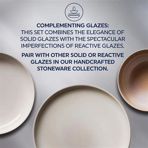 Buy Corelle Stoneware 12 Pc Dinnerware Set Handcrafted Artisanal