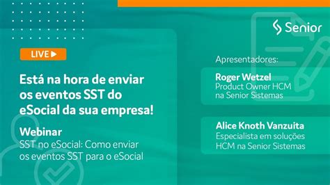 SST No ESocial Como Enviar Os Eventos SST Para O ESocial YouTube