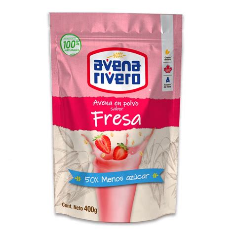 Avena En Polvo Sabor Canela