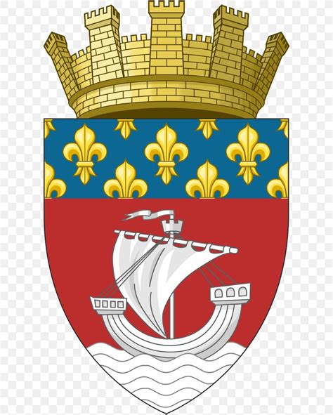 Coat Of Arms Of Paris Flag Of France Flag Of Paris PNG 610x1024px