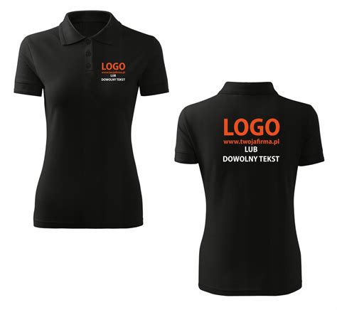 Damskie koszulki POLO z własnym nadrukiem logo 7565997219 oficjalne