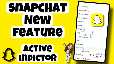 Snap Chat New Feature ACTIVITY INDICATOR Grow Your Snap Account In