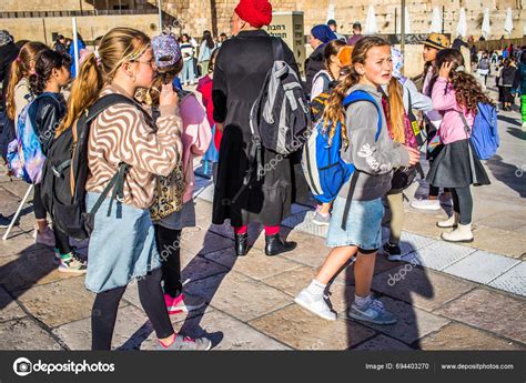 Jerusalem Israel December Jews World Come Pray Western Wall