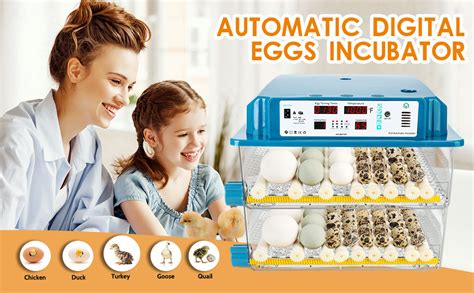 Vevitts 120 Egg Incubator Poultry Hatcher With Fully Automatic Egg