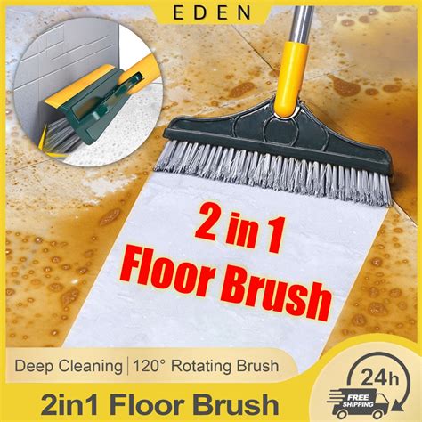 2in1 3in1 Cleaning Brush Bathroom Kitchen Floor Scrub Brush Long Handle