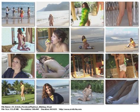 Free Preview Of Estela Pereira Naked In Playboy Shooting