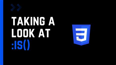 a look at the css functional pseudo class selector is