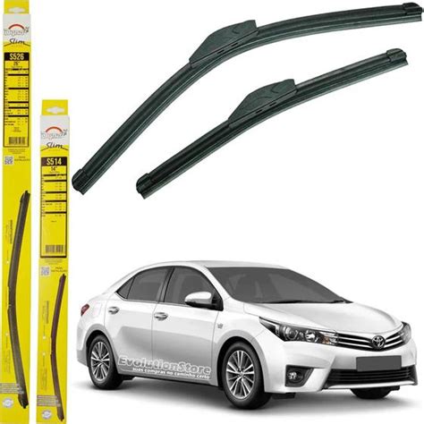Par De Palheta Limpador Para Brisa Dyna Toyota Corolla 2014 2015 2016