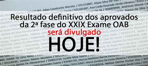 Lista Definitiva de Aprovados 1ª Fase XXV Exame da OAB Explore a