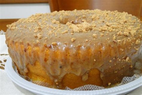 Receita de Bolo de Paçoca Receitas de Vovó