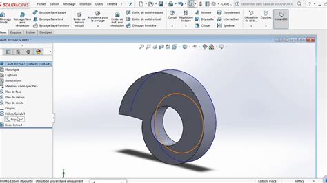 Solidworks Mise En Plan Came YouTube